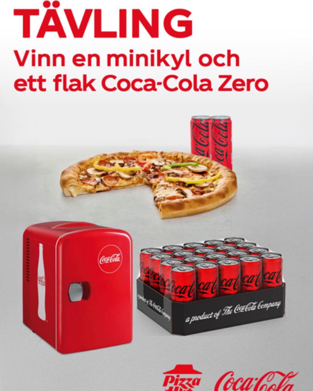 Vinn en minikyl och ett flak Coca-Cola Zero - TävlingsGuiden