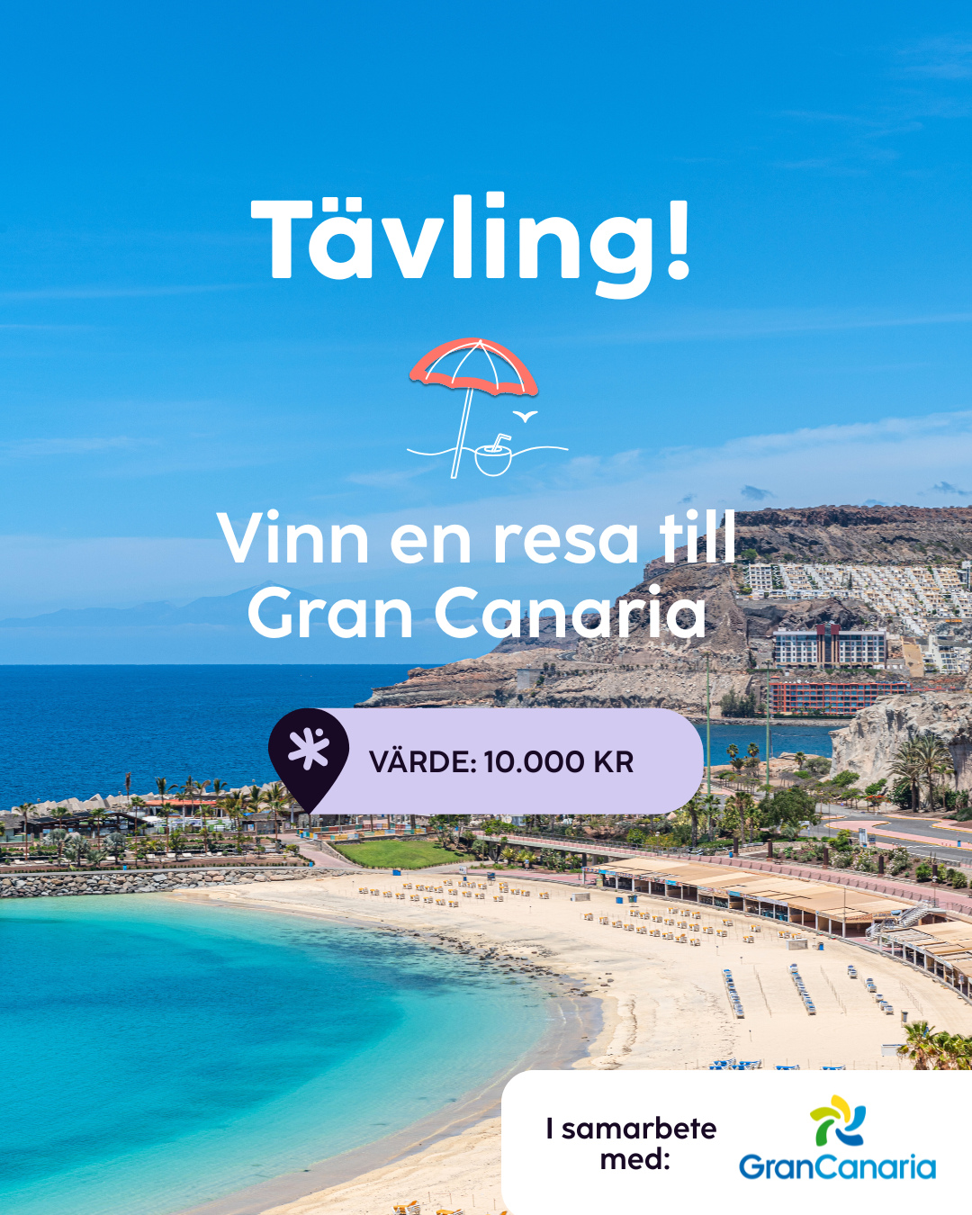 Vinn en resa till Gran Canaria - TävlingsGuiden